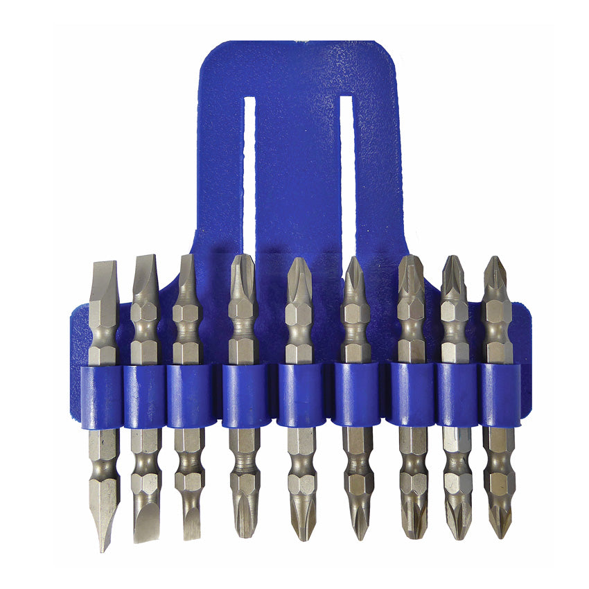9 Piece Double Ended Screwdriver Bit Set